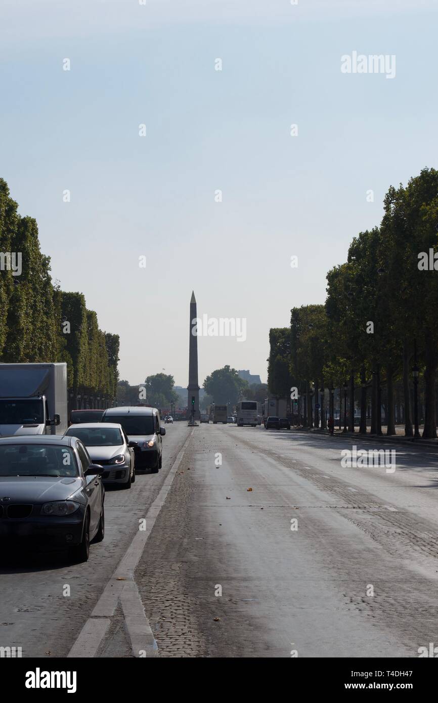 Paris france obelisk needle hi-res stock photography and images - Alamy
