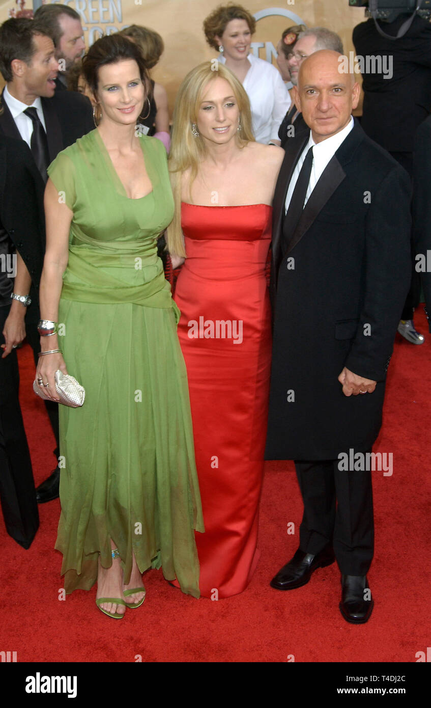 LOS ANGELES, CA. February 22, 2004: RACHEL GRIFFITHS (left) with SIR ...