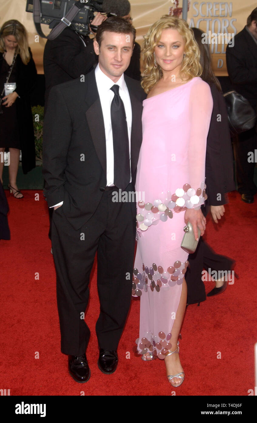 LOS ANGELES, CA. February 22, 2004: Law & Order star ELISABETH ROHM ...