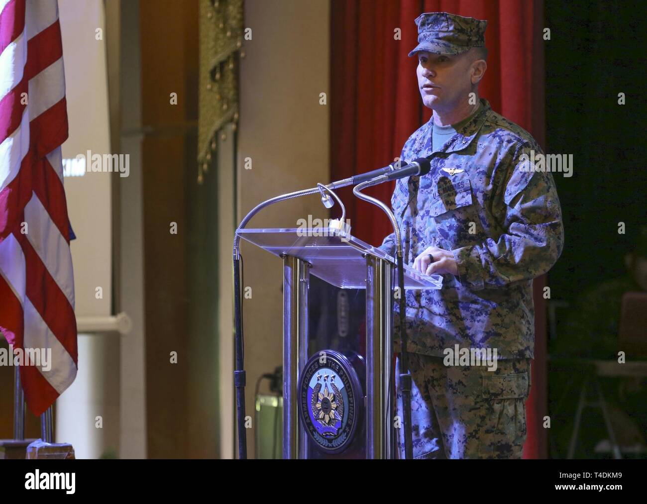 U.S. Marine Corps Brig. Gen. Christopher A. McPhillips, commanding ...