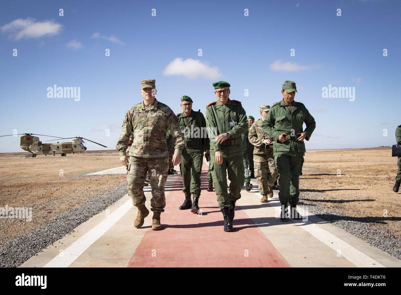 U.S. Army Maj. Gen. Roger Cloutier, the U.S. Army Africa commanding ...