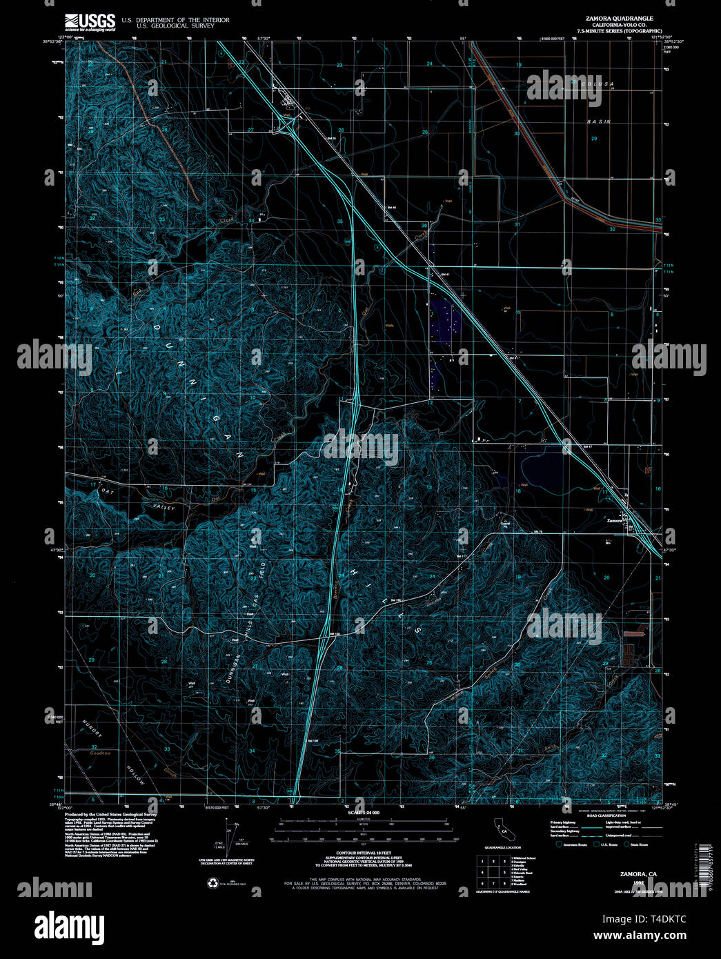 Map of zamora hi-res stock photography and images - Alamy