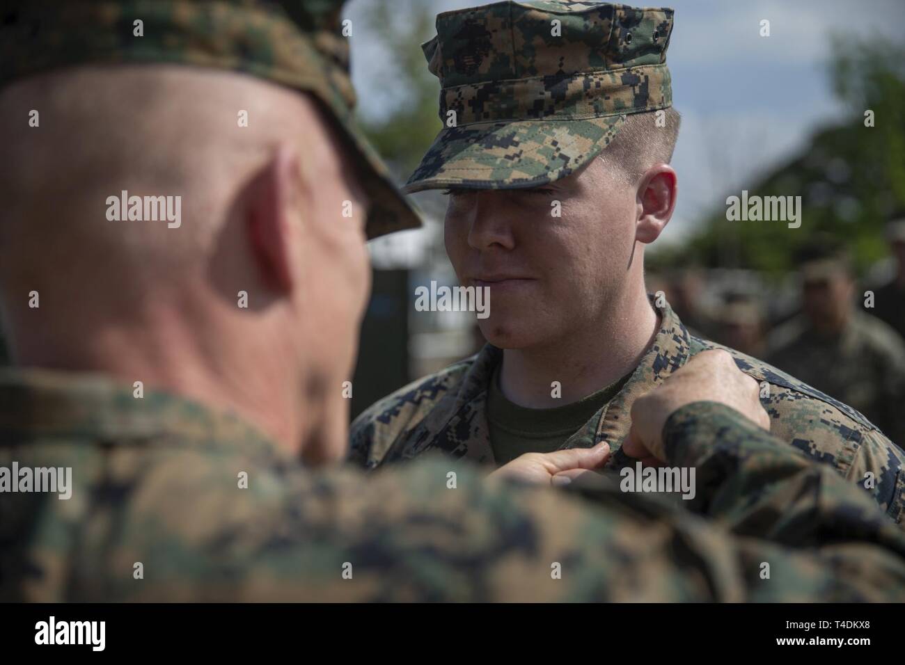 U.S. Marine Corps Maj. Gen. Thomas D. Weidley, commanding general of ...