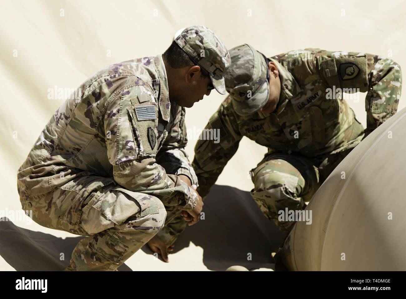 Warrant Officer Joseph Pina, 504th Quartermaster Company, 524th Support ...