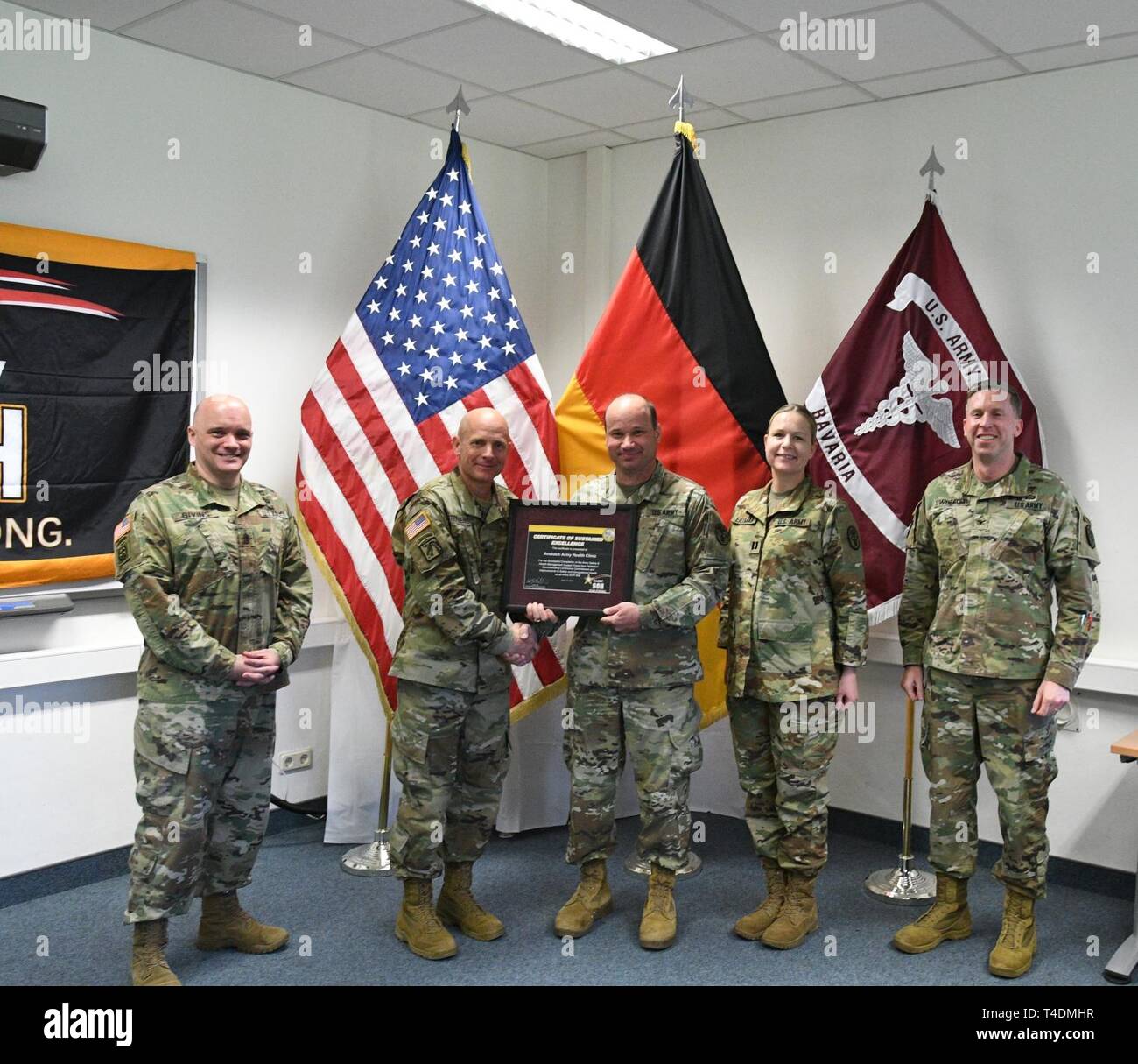Regional Health Command Europe commanding general, Brig. Gen. Ronald T ...