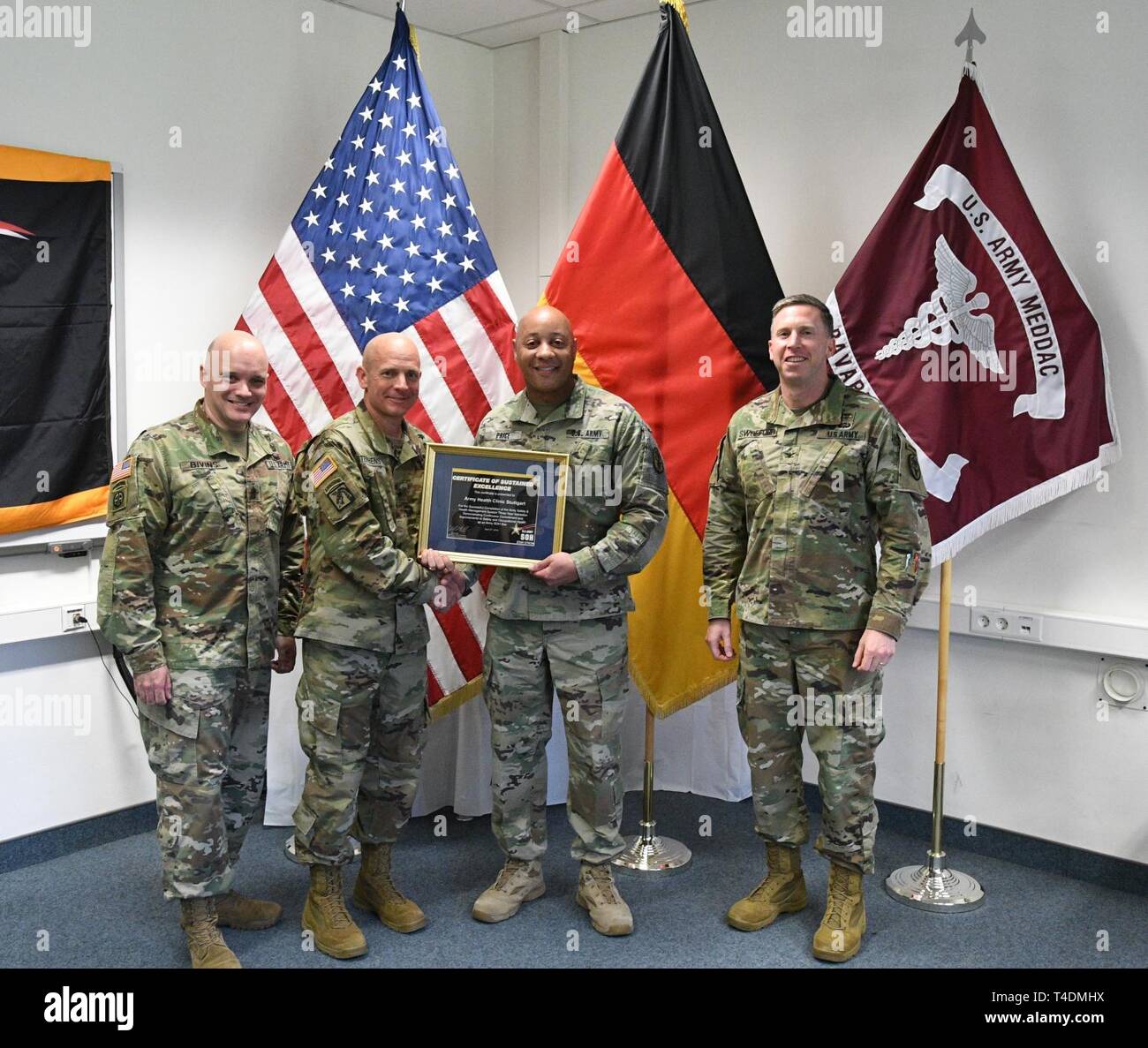 Regional Health Command Europe commanding general, Brig. Gen. Ronald T ...