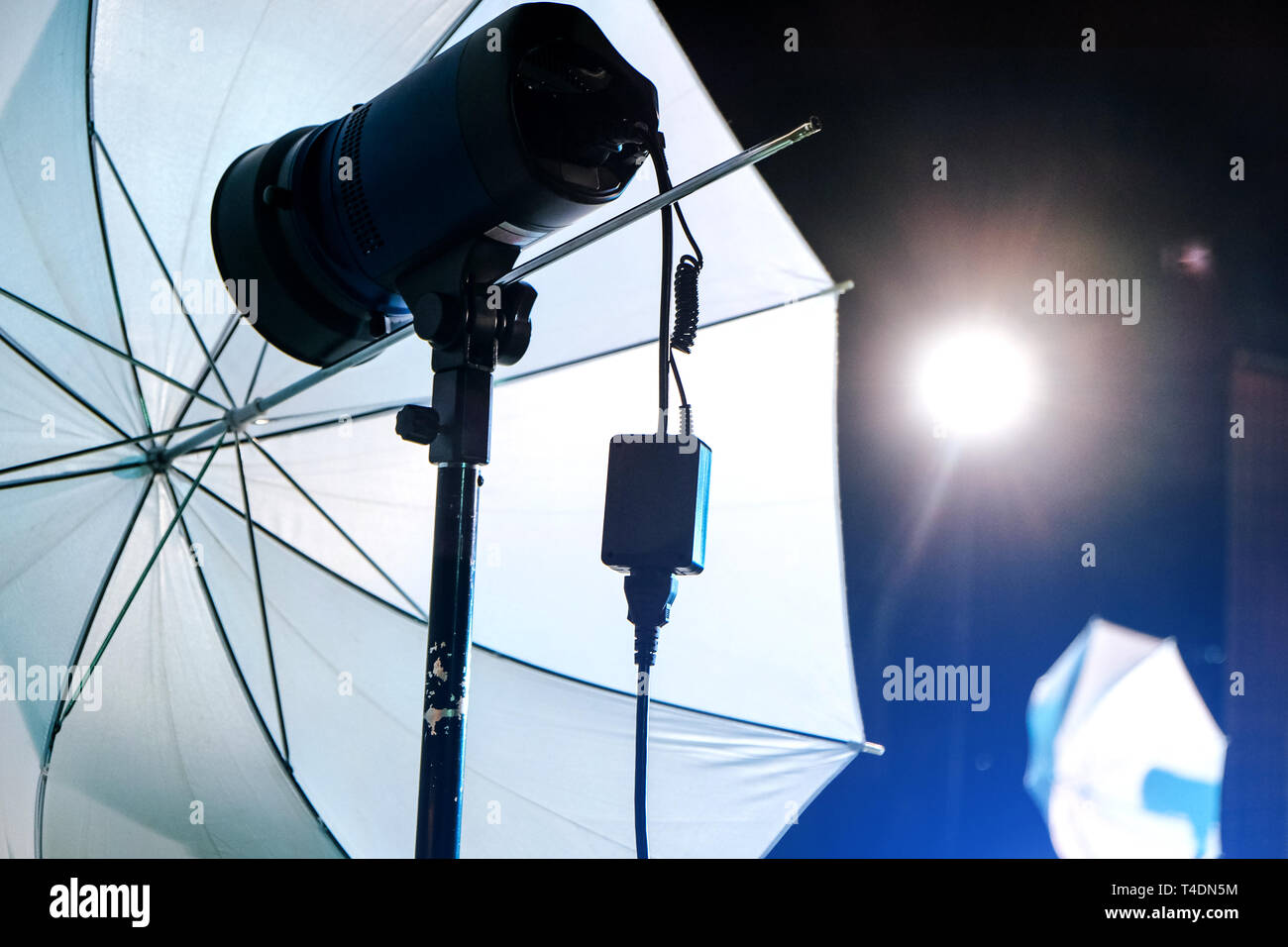 Studio Lighting Background Stock Photo - Alamy