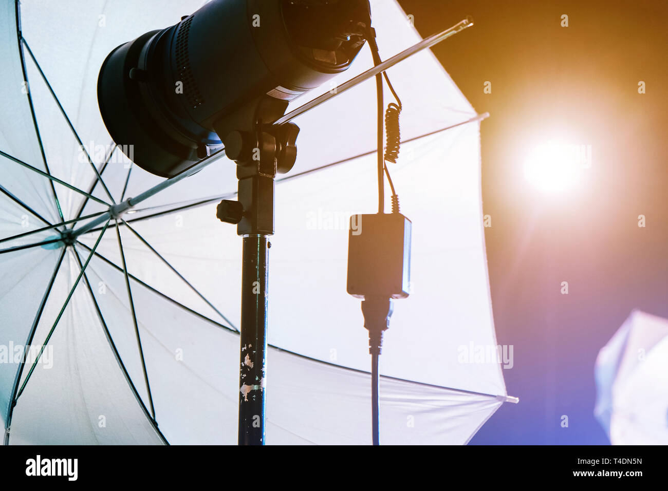 Studio Lighting Background Stock Photo - Alamy