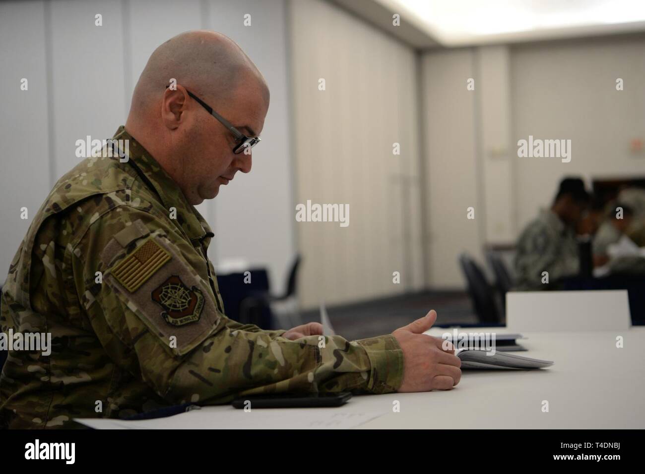 U.S. Air Force Chief Master Sgt. Michael Kilgore, Air Mobility Command ...