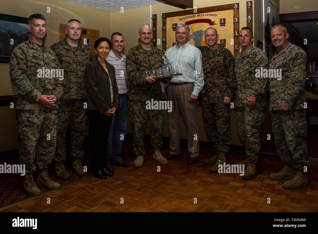 Members of Marine Corps Installations East-Marine Corps Base Camp ...