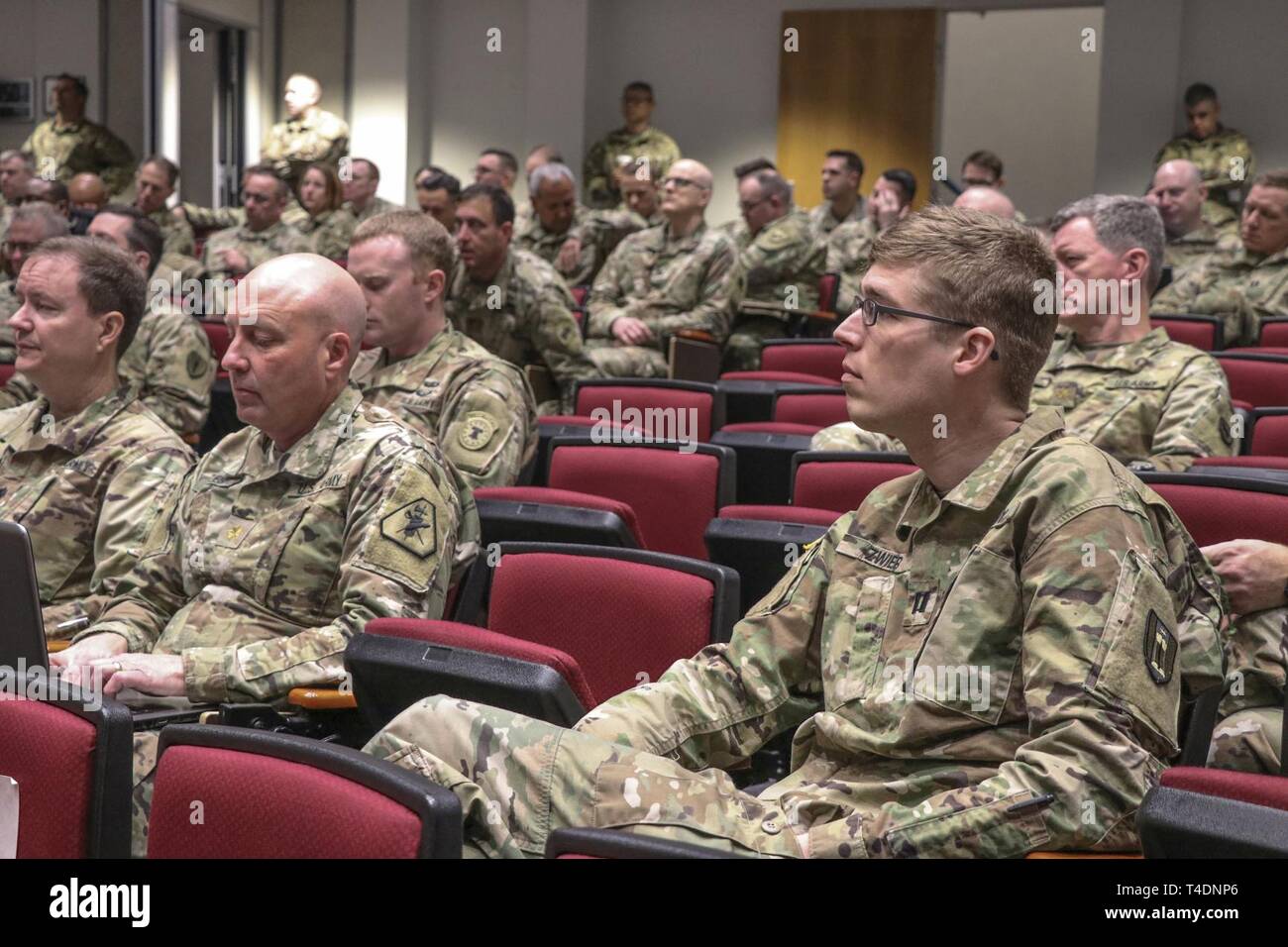Attendees of U.S. Army Reserve Legal Command's On-Site Legal Training ...