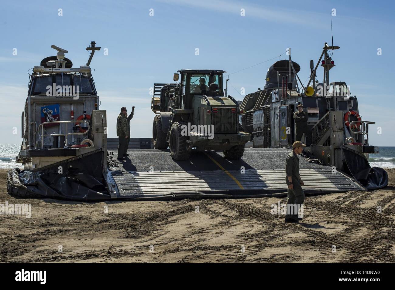 U.S. Marines with 1st Transportation Support Battalion, 1st Marine ...