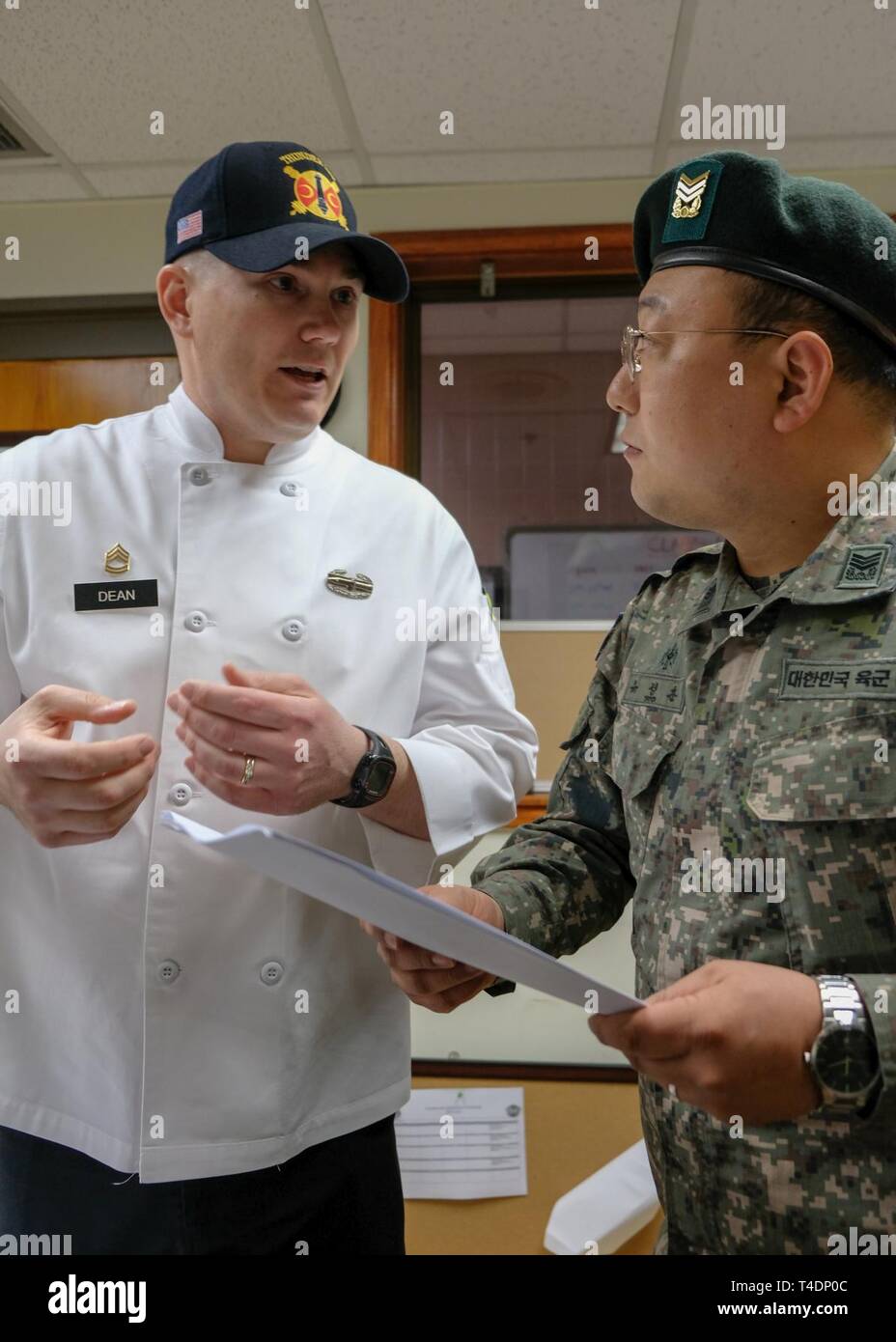 Republic of Korea Army (ROKA) Master Sgt. Yoo, Sung-hoon, native of ...