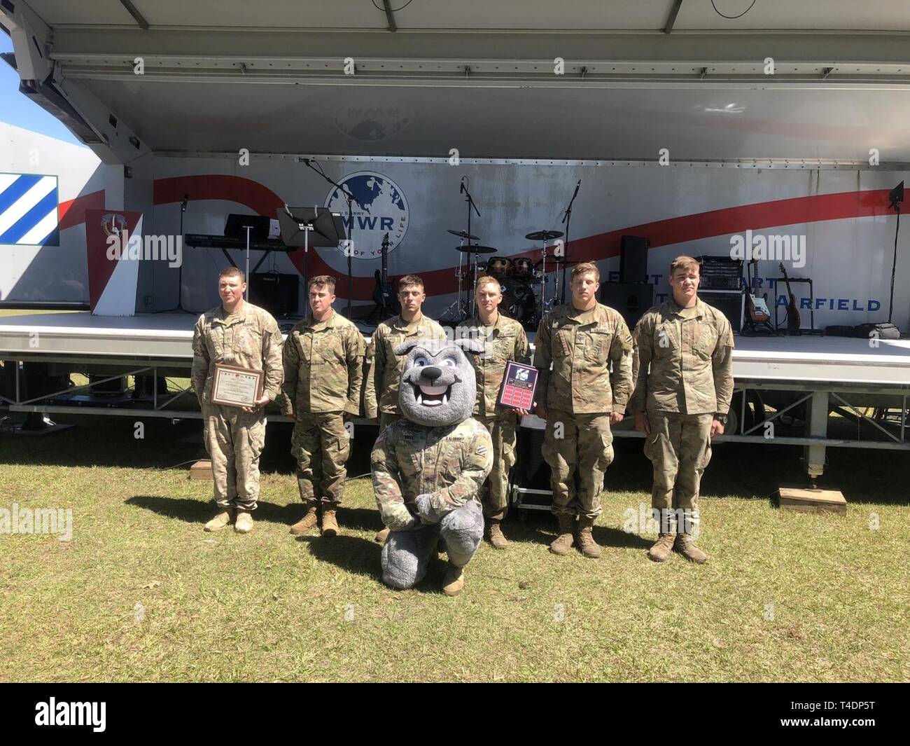 The team from B Troop, 5th Squadron, 7th Cavalry Regiment, 1st Armored Brigade Combat Team, 3rd ...