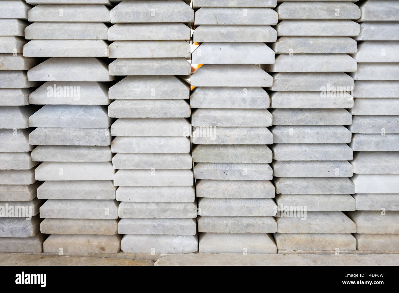 Marble slab pile for temple construction Stock Photo - Alamy