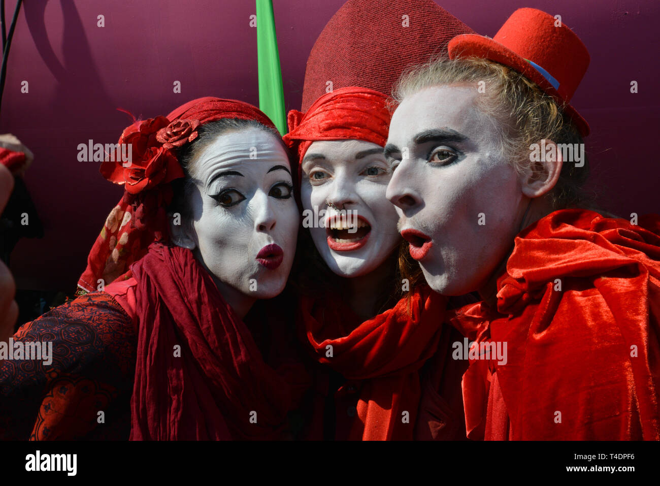 Environment protest face paint hi-res stock photography and images - Alamy