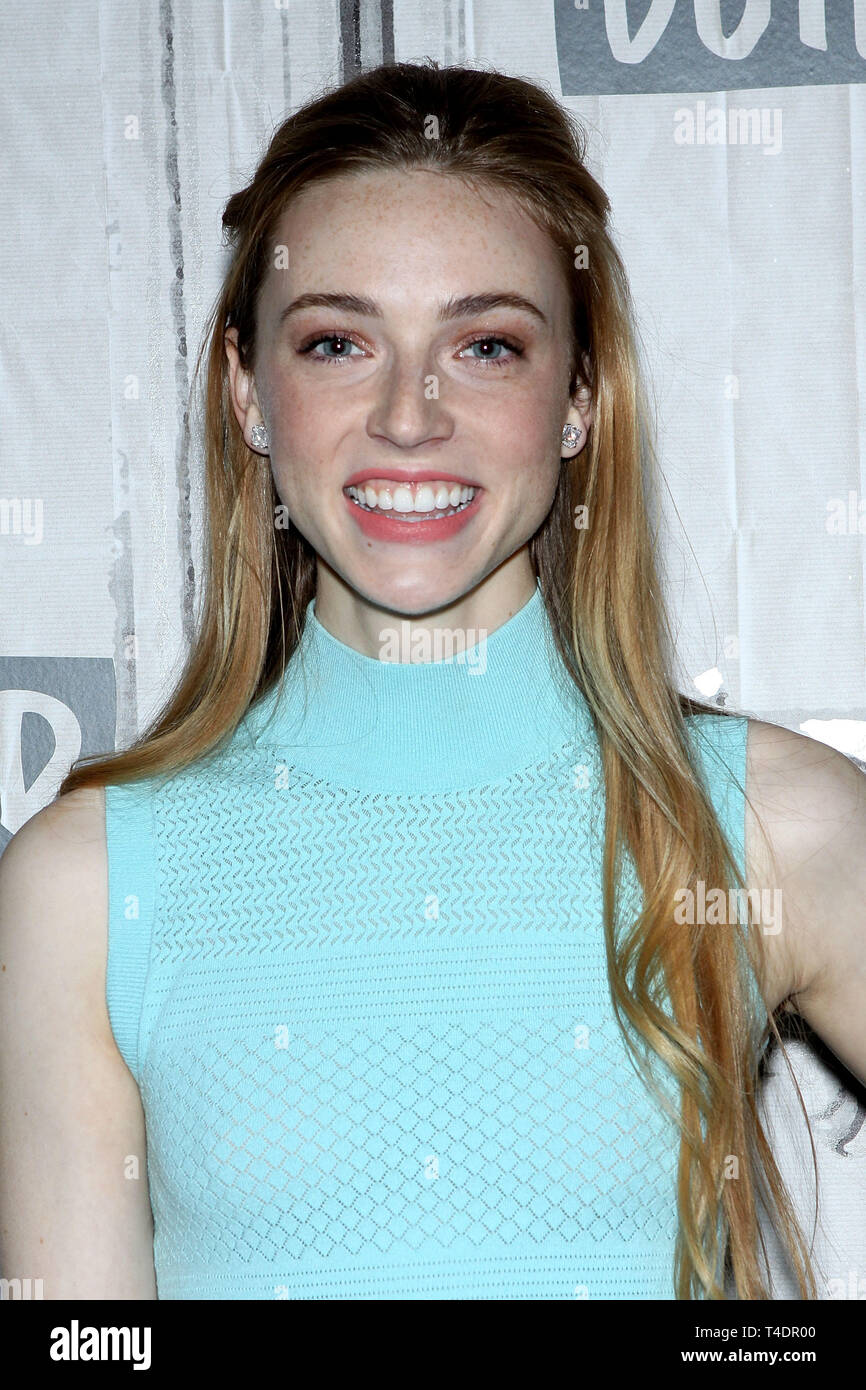New York, USA. 15 Apr, 2019. Sarah Mezzanotte at BUILD Series ...