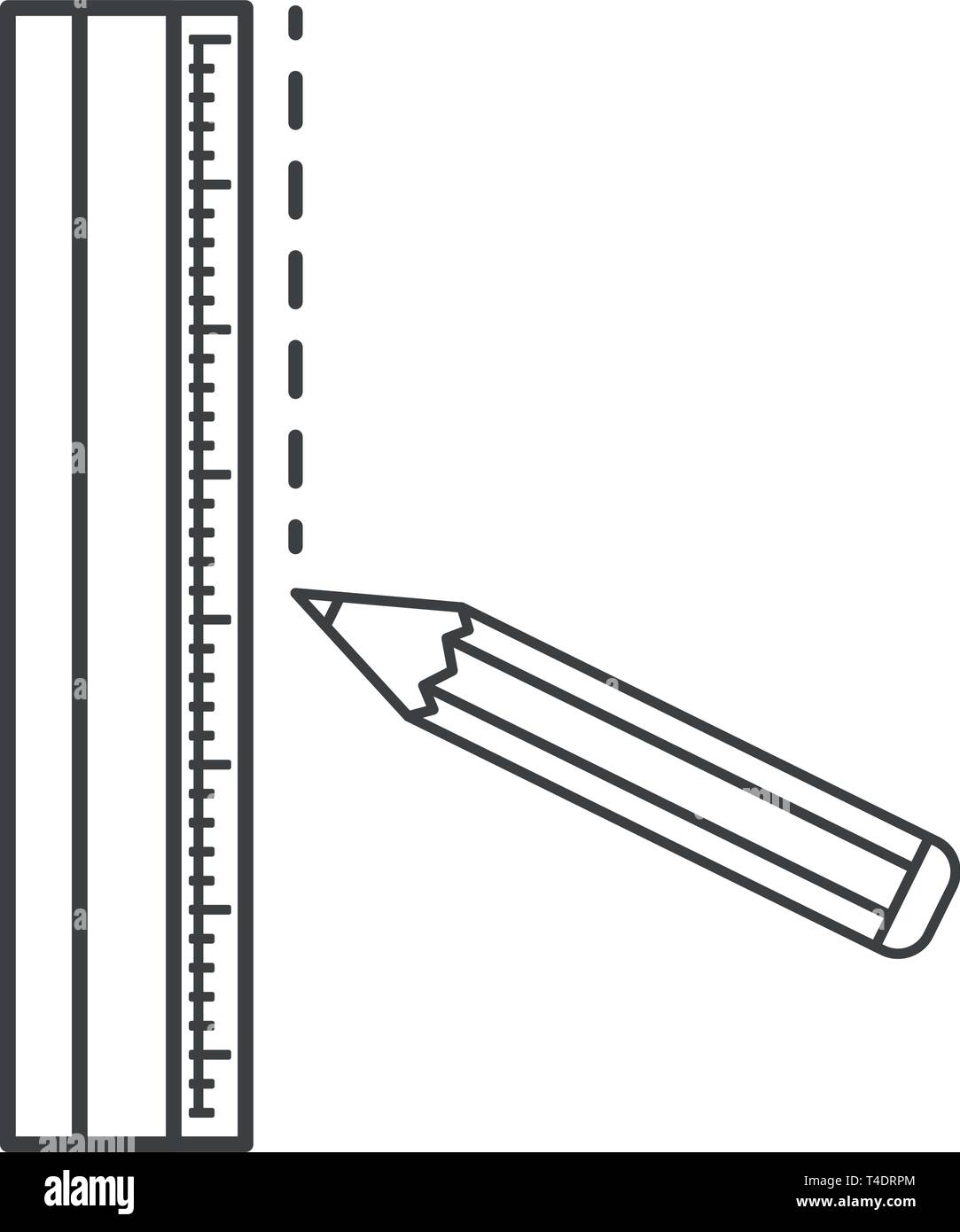ruler tool isolated icon Stock Vector Image & Art - Alamy