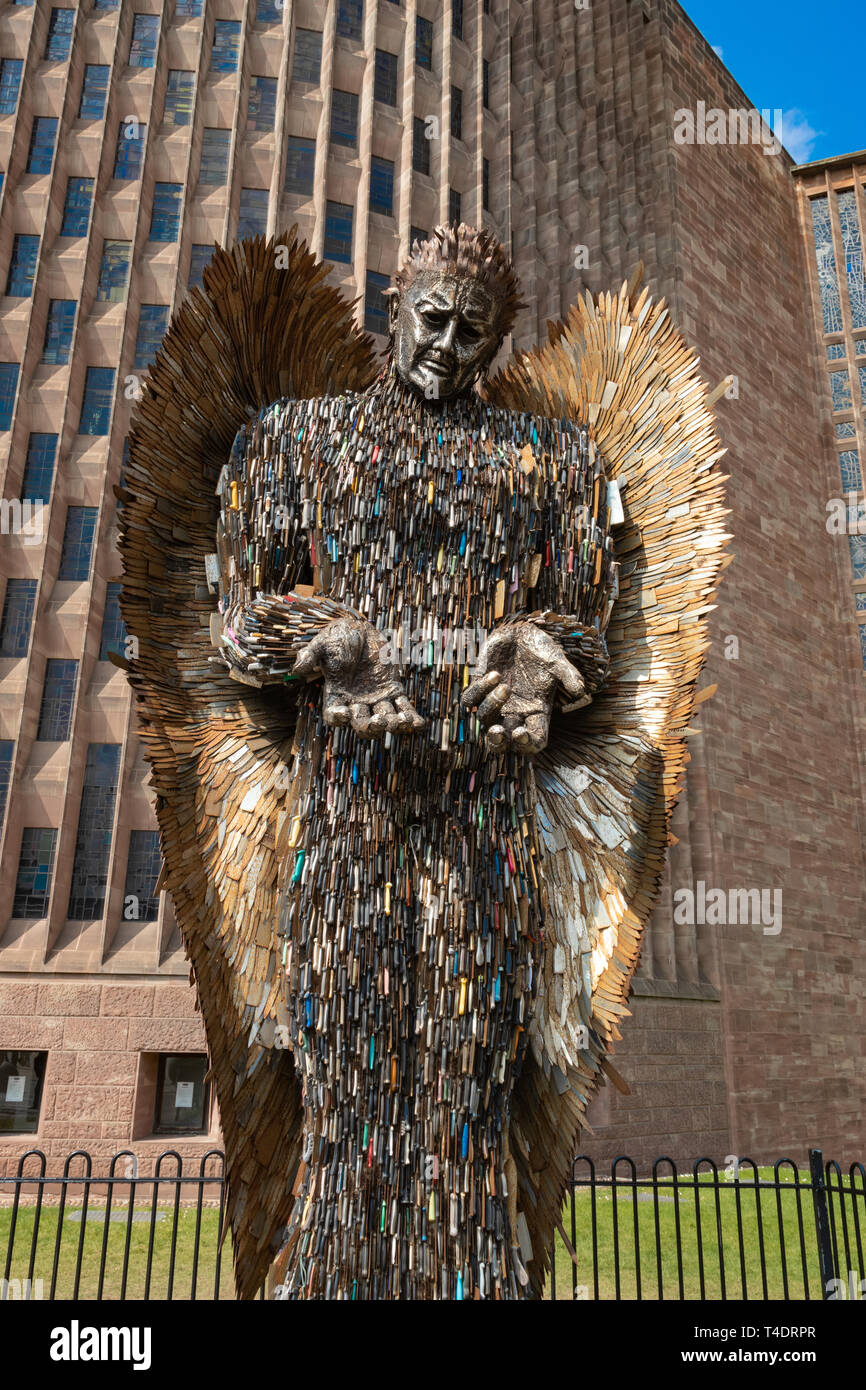Coventry knife statue hi-res stock photography and images - Alamy