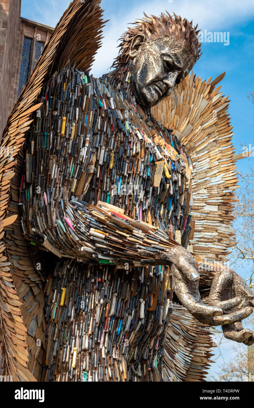 The Knife Angel Sculpture/Memorial a National Monument by Artist Alan ...