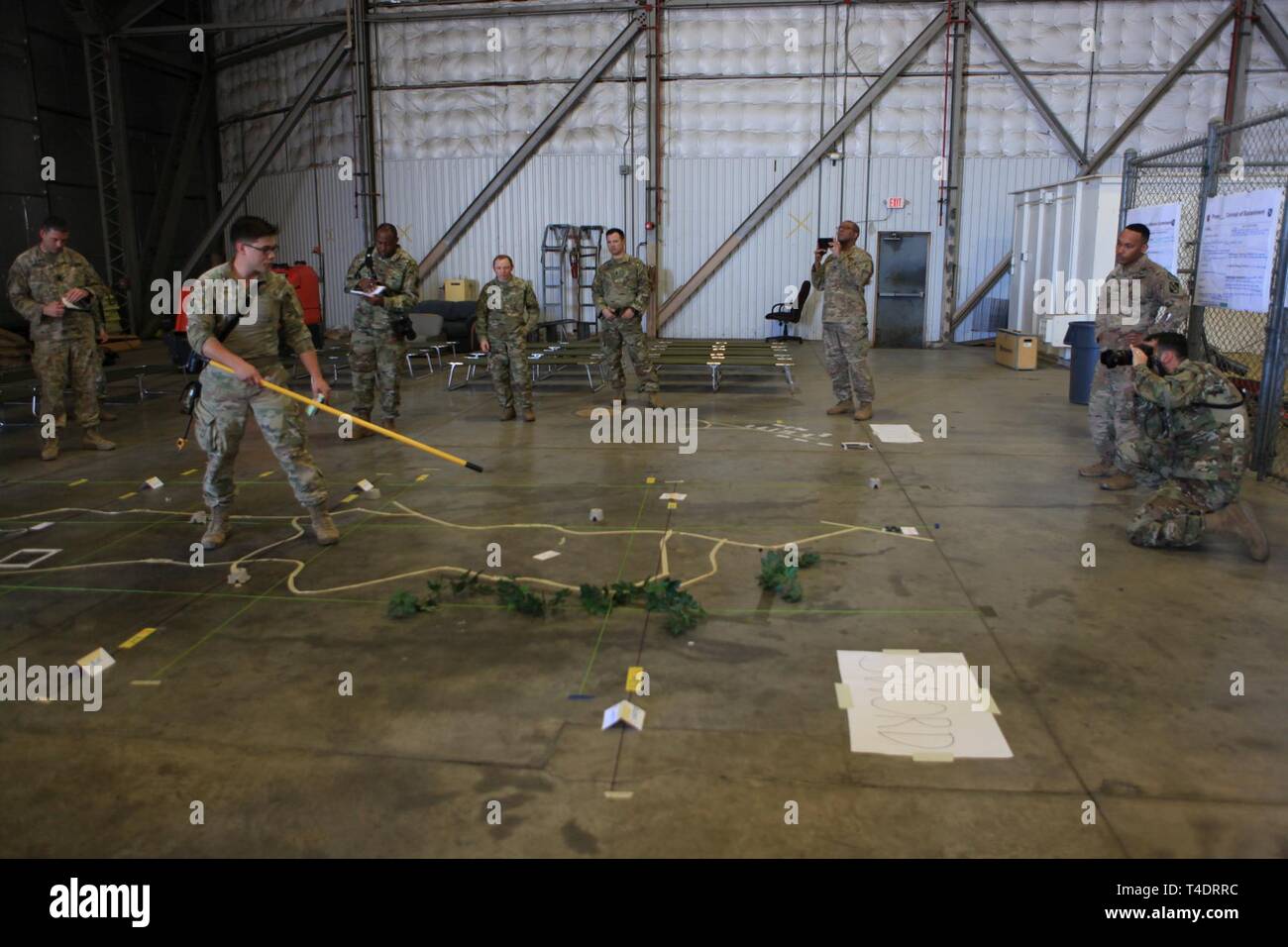 U.S. Army National Guard Capt. Ryan Murrell, Scout Platoon Leader for ...