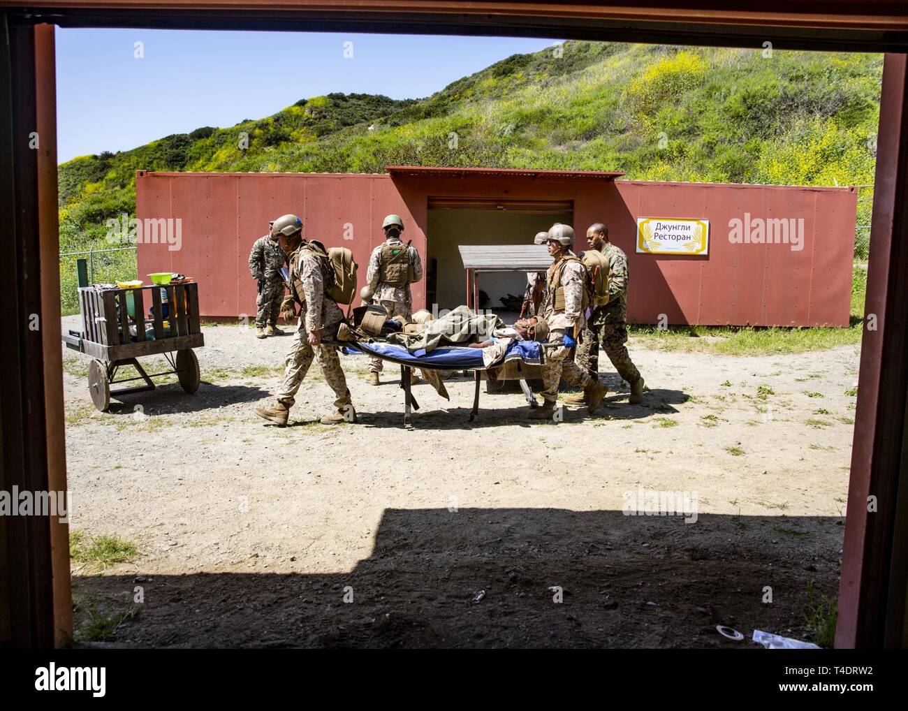 U.S. Navy Hospital Apprentices Quintin Benkovitz (left) and Christopher ...