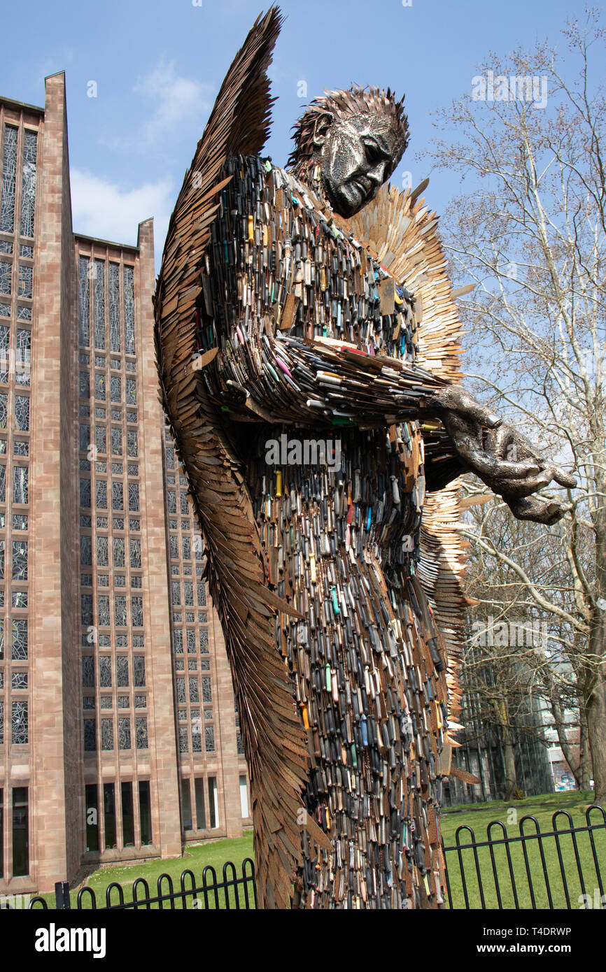 The Knife Angel Sculpture/Memorial a National Monument by Artist Alan ...