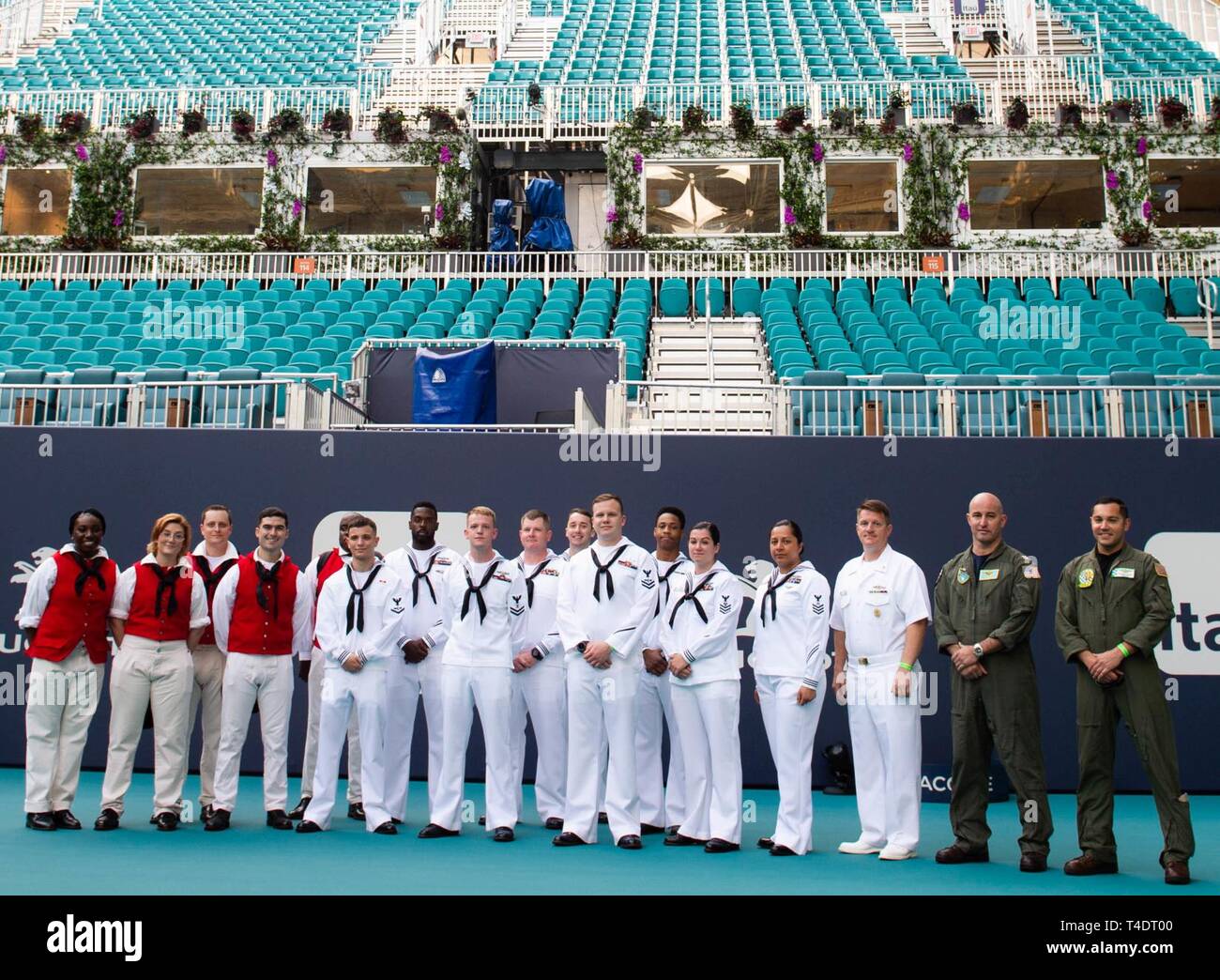 MIAMI (March 25, 2019) Sailors assigned to USS Constitution, USS ...