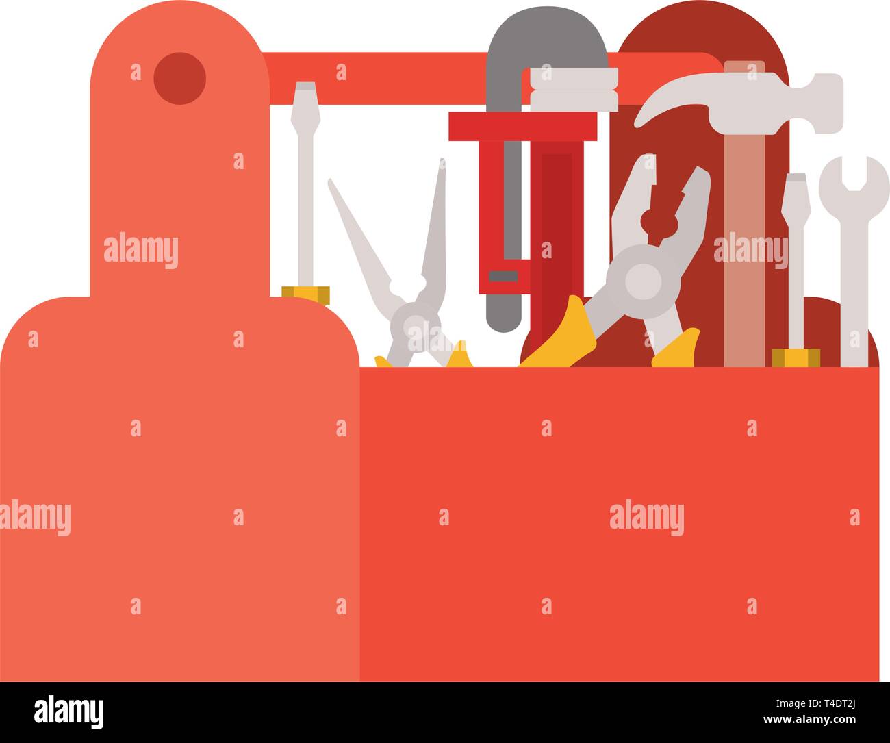 construction tool box isolated icon Stock Vector Image & Art - Alamy
