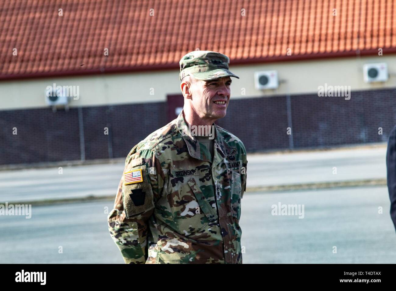 U.S. Army Maj. Gen. John Gronski, the U.S. Army Europe Deputy ...