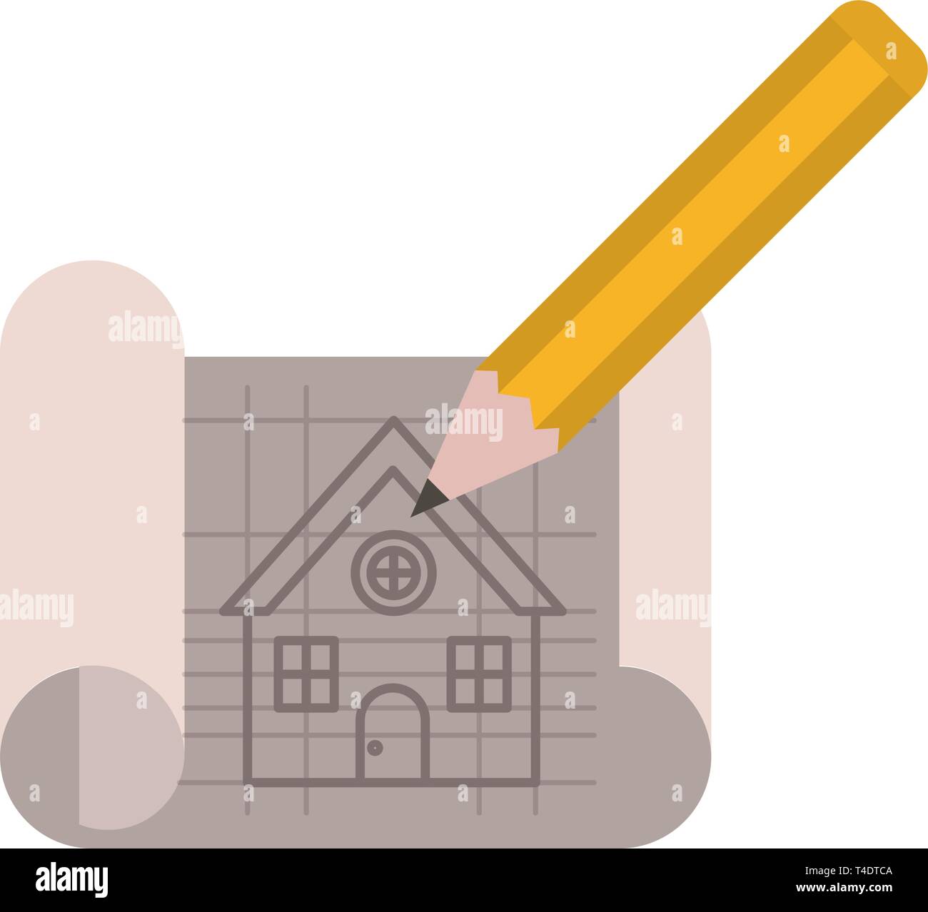 construction plan isolated icon Stock Vector Image & Art - Alamy