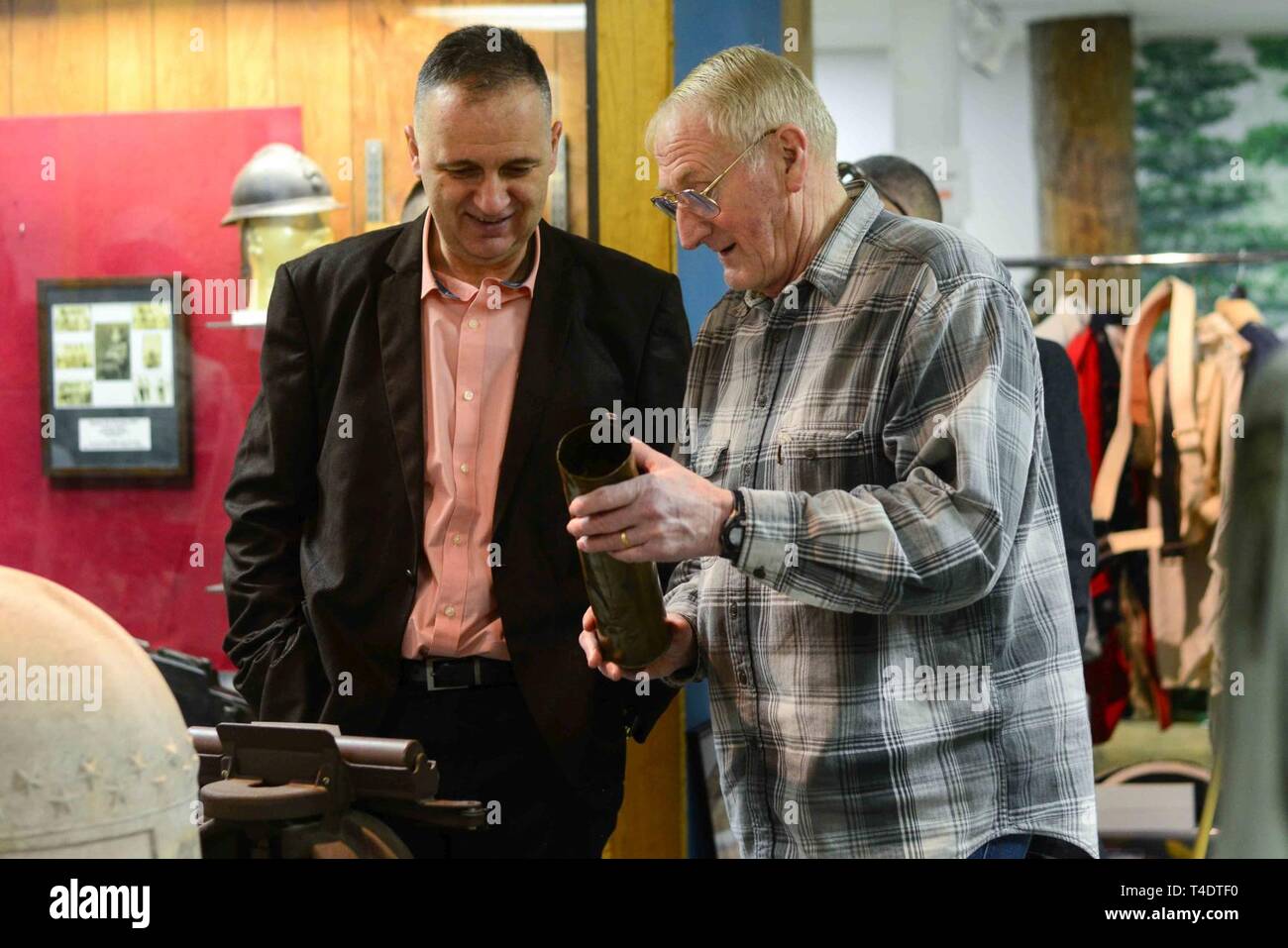 Brig. Gen. Ilija Dakovic, Defense Attache of Montenegro, and Peter ...