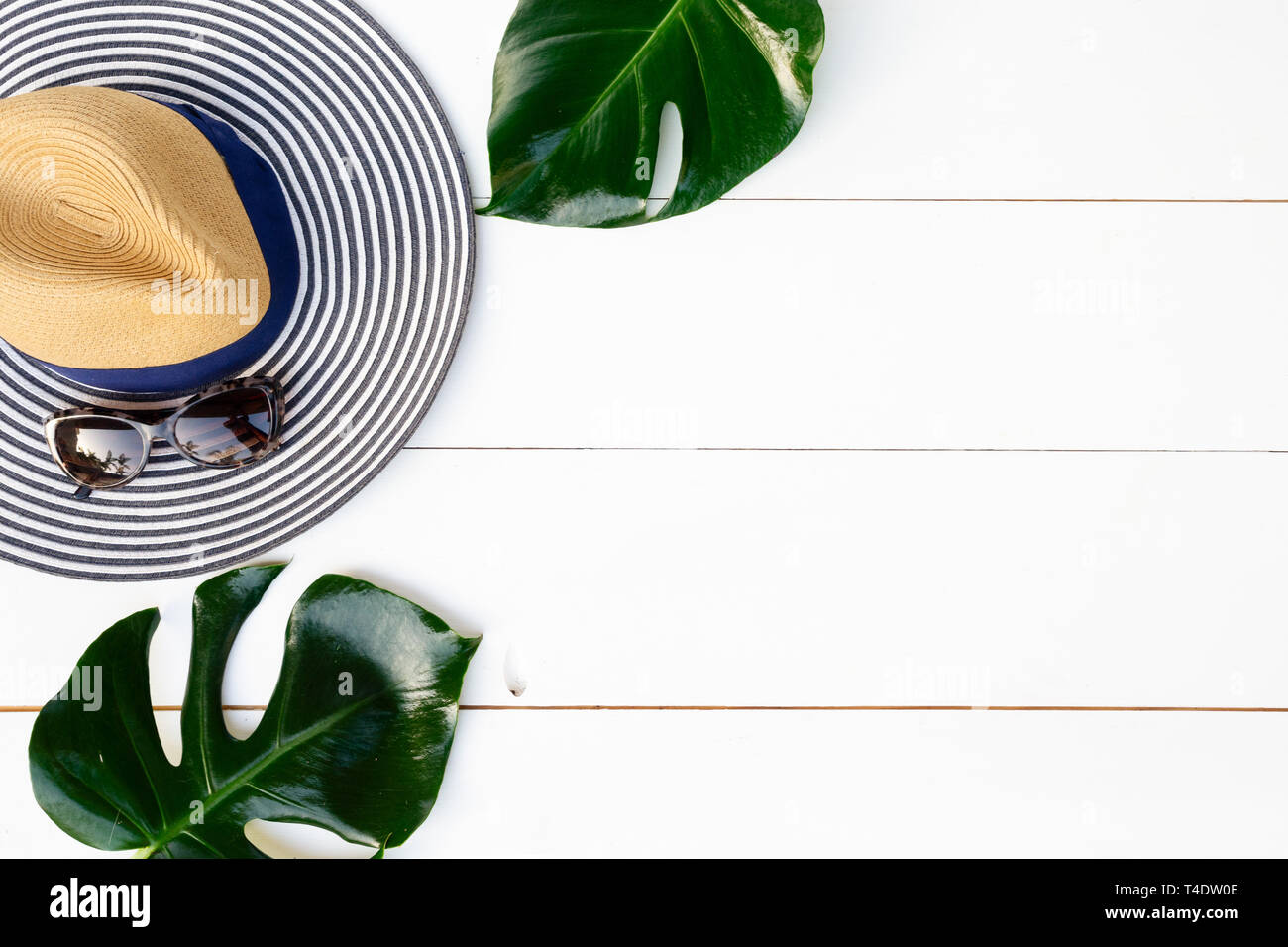 Summer flat lay scenery Stock Photo - Alamy