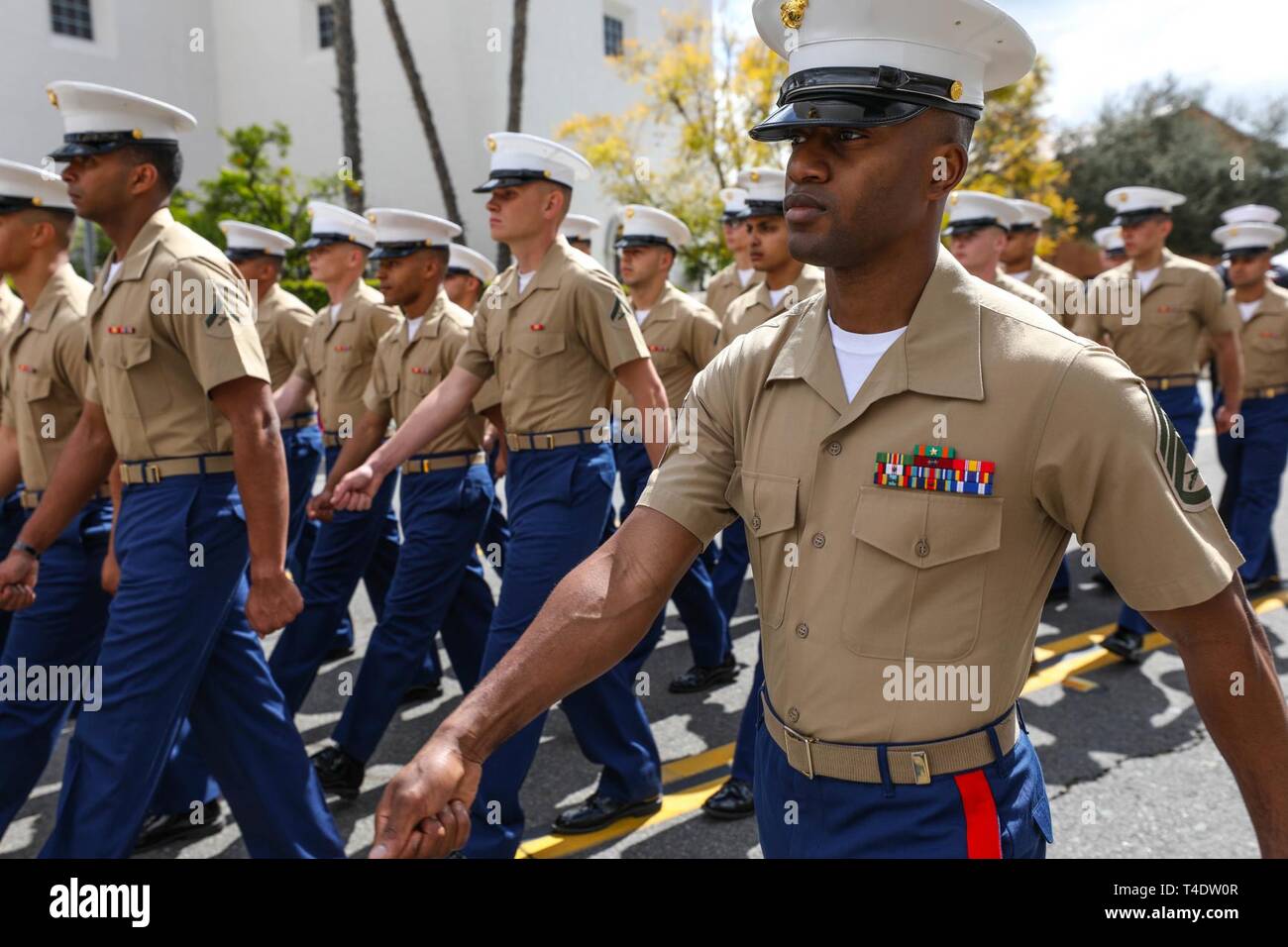 U.S. Marine Corps Staff Sgt. Kerri Lamar Roach, a food service ...