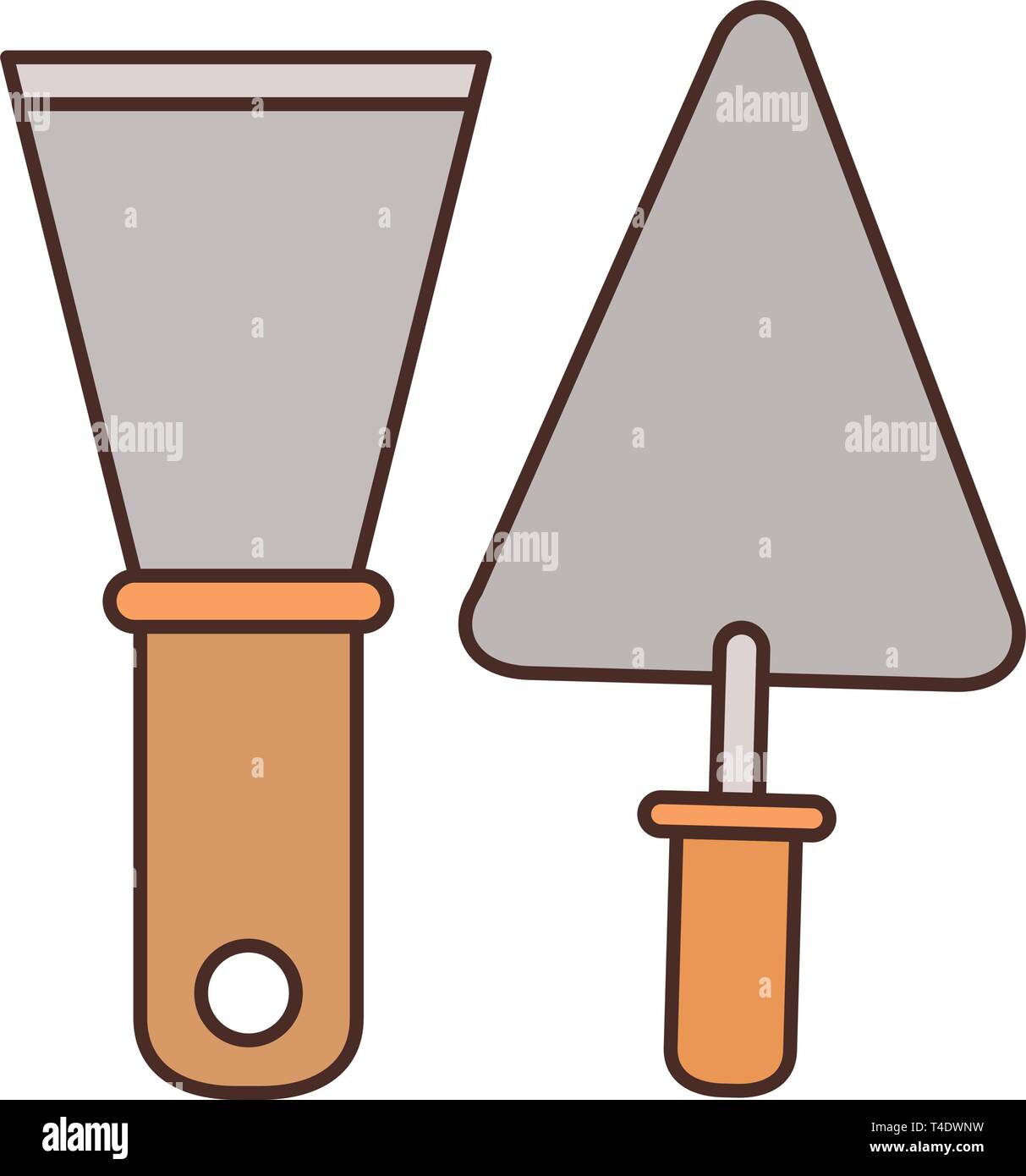 spatula tool isolated icon Stock Vector Image & Art - Alamy