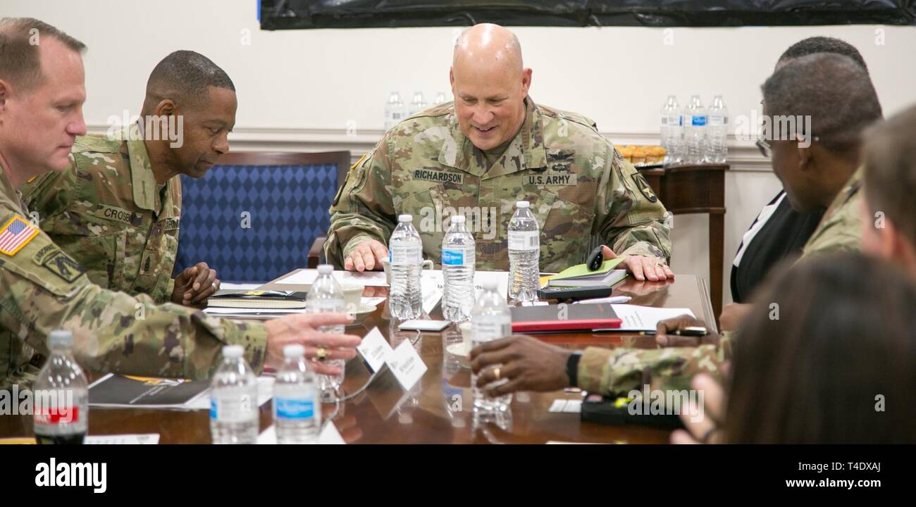 Lt. Gen. James Richardson, U.S. Army Futures Command deputy to the ...