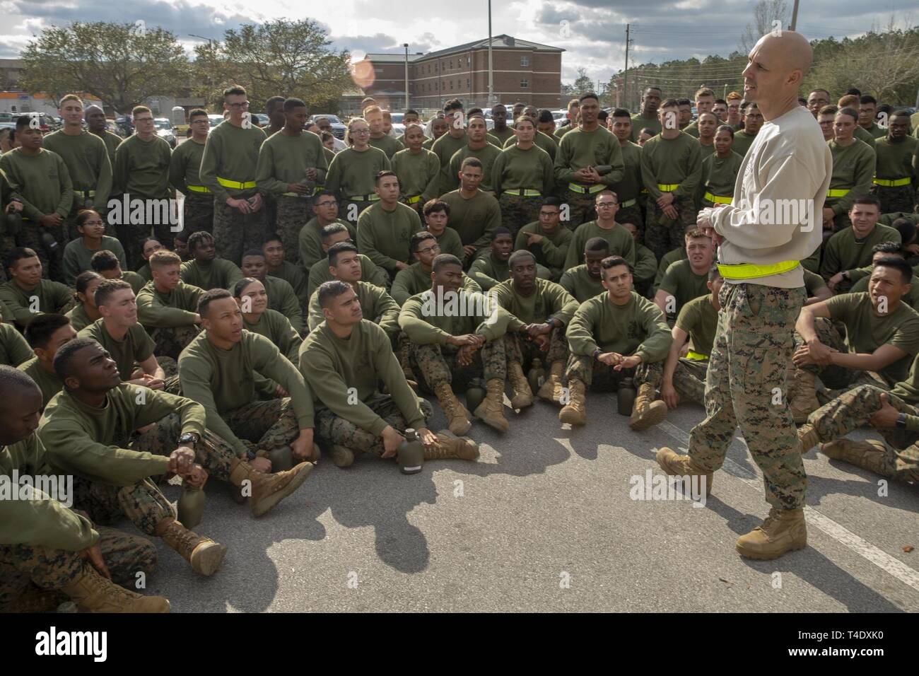 U.S. Marine Corps Maj. James M. Rod, Executive Officer, Ground Supply ...