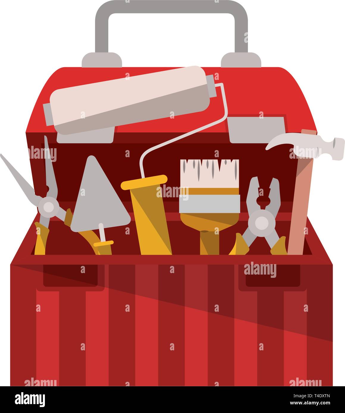 construction tool box isolated icon Stock Vector Image & Art - Alamy