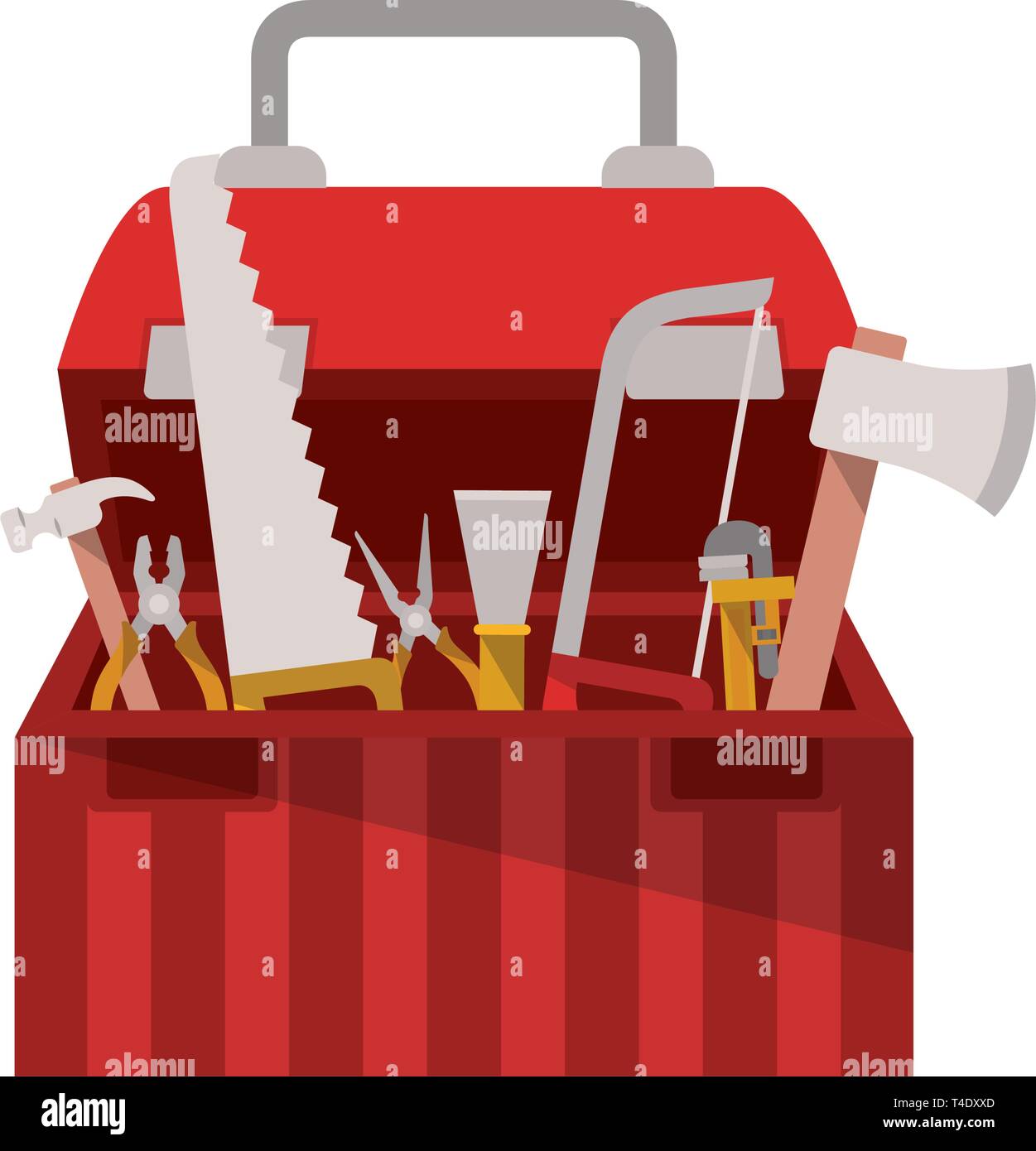 construction tool box isolated icon Stock Vector Image & Art - Alamy