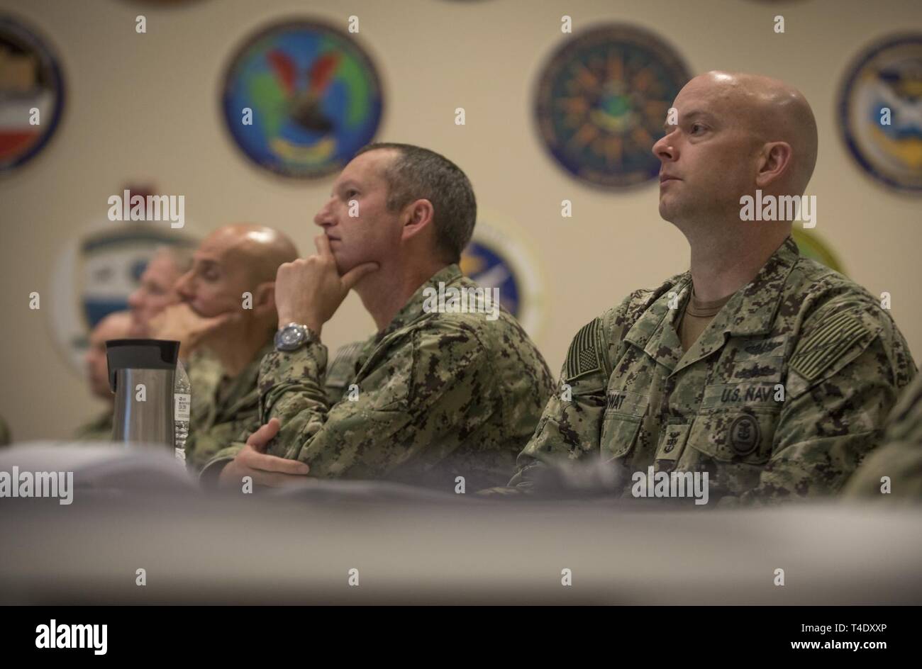 Mcpon leadership moran vcno navy hi-res stock photography and images ...