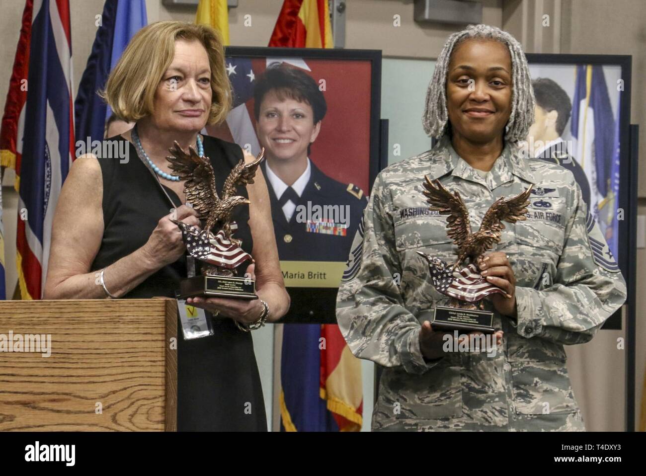 Georgia Air National Guardsman, Chief Master Sgt. Lynda Washington ...
