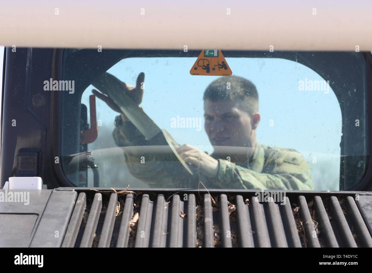 Nebraska Army National Guard Soldier, Spc. Jacob Mason, 195th ...