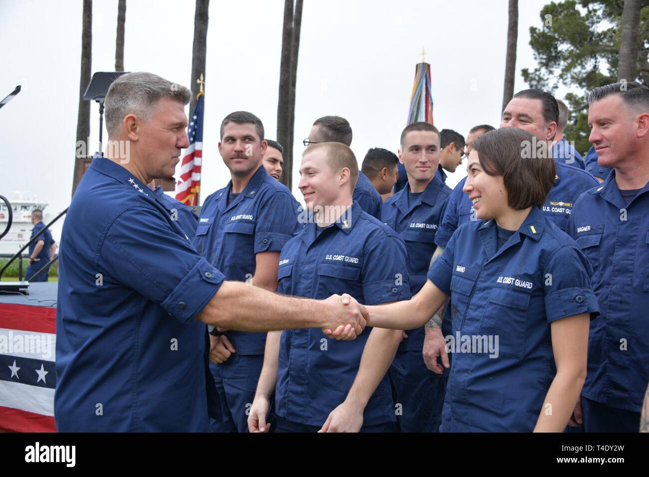 Coast Guard Commandant Adm. Karl Schultz delivers the 2019 State of the ...