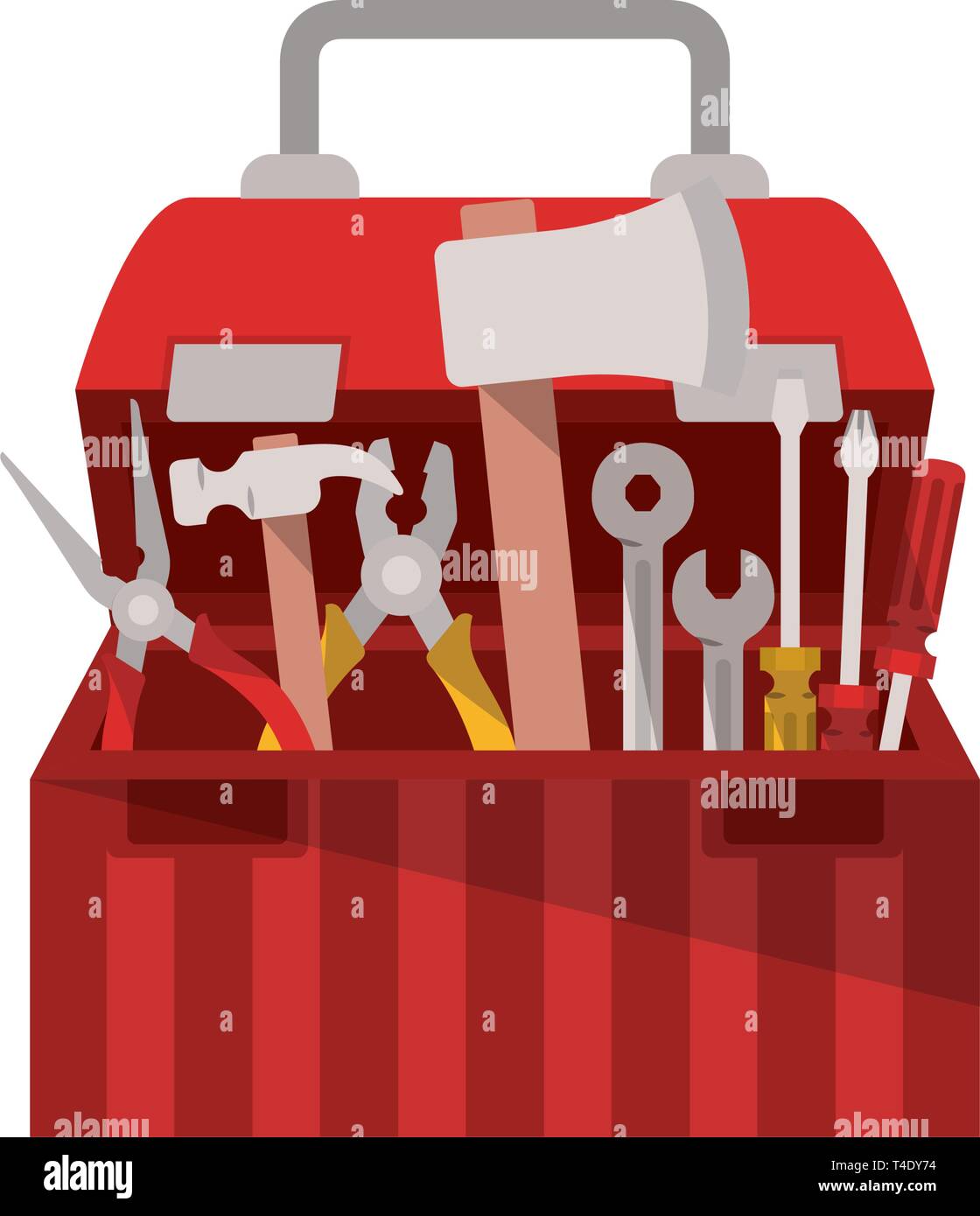 construction tool box isolated icon Stock Vector Image & Art - Alamy