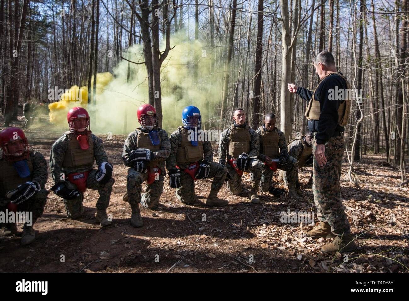 Students of the Marine Corps Martial Arts (MCMAP) Instructor Trainer ...