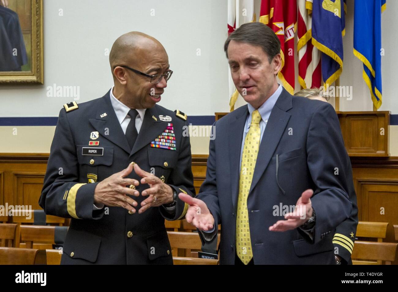 Maj. Gen. A.C. Roper, Chief of Army Reserve, Maj. Gen. Bradley James ...