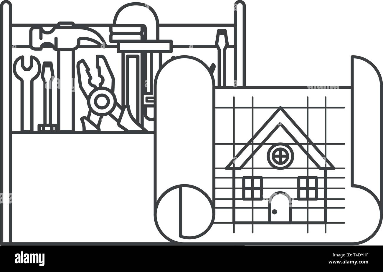 construction tool box isolated icon Stock Vector Image & Art - Alamy