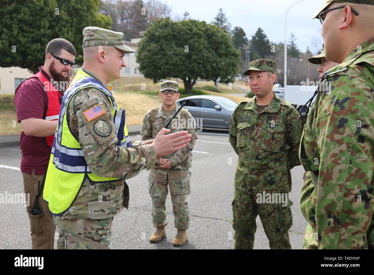 Sgt. 1st Class James Murray, an incident commander assigned to the 88th ...