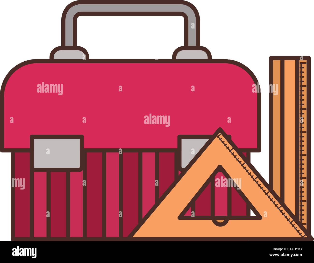 construction tool box isolated icon Stock Vector Image & Art - Alamy