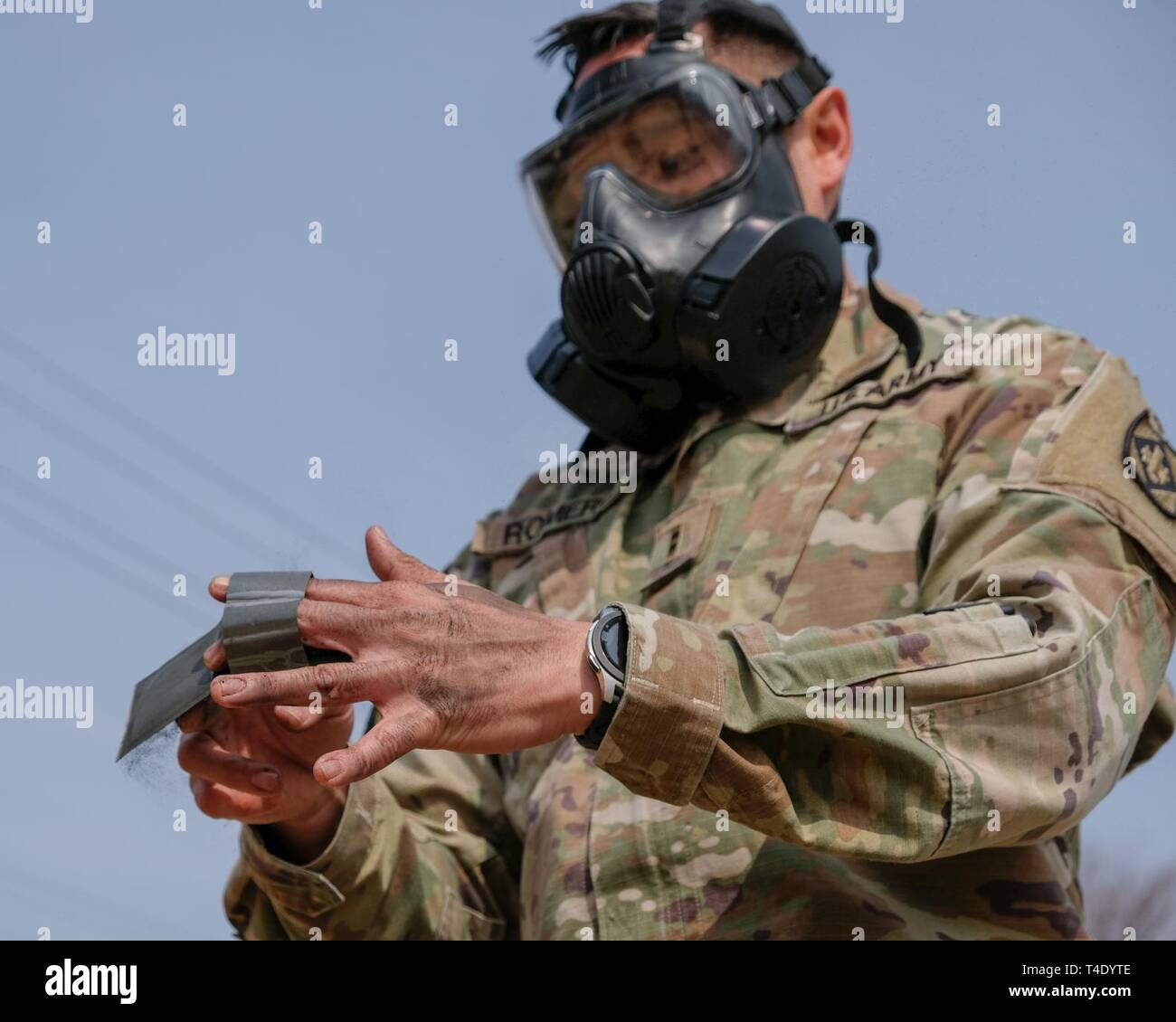 Chief Warrant Officer 2 Adrian Romero, native of Douglas, Ariz., field ...